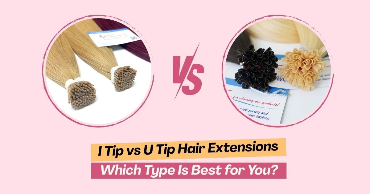 I Tip vs U Tip Hair Extensions: Which Type Is Best for You?